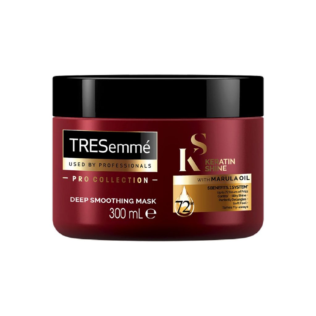 Tresemme Keratin Deep Smoothing Mask With Marula Oil – 300ml – Beauty ...
