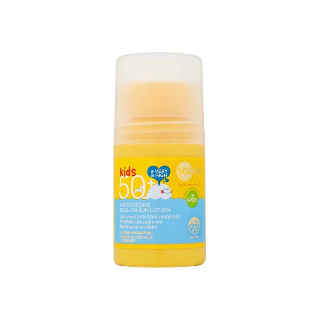 Superdrug Solait Kids Moisturising Roll On Sun Lotion (Spf 50+) 75ml ...