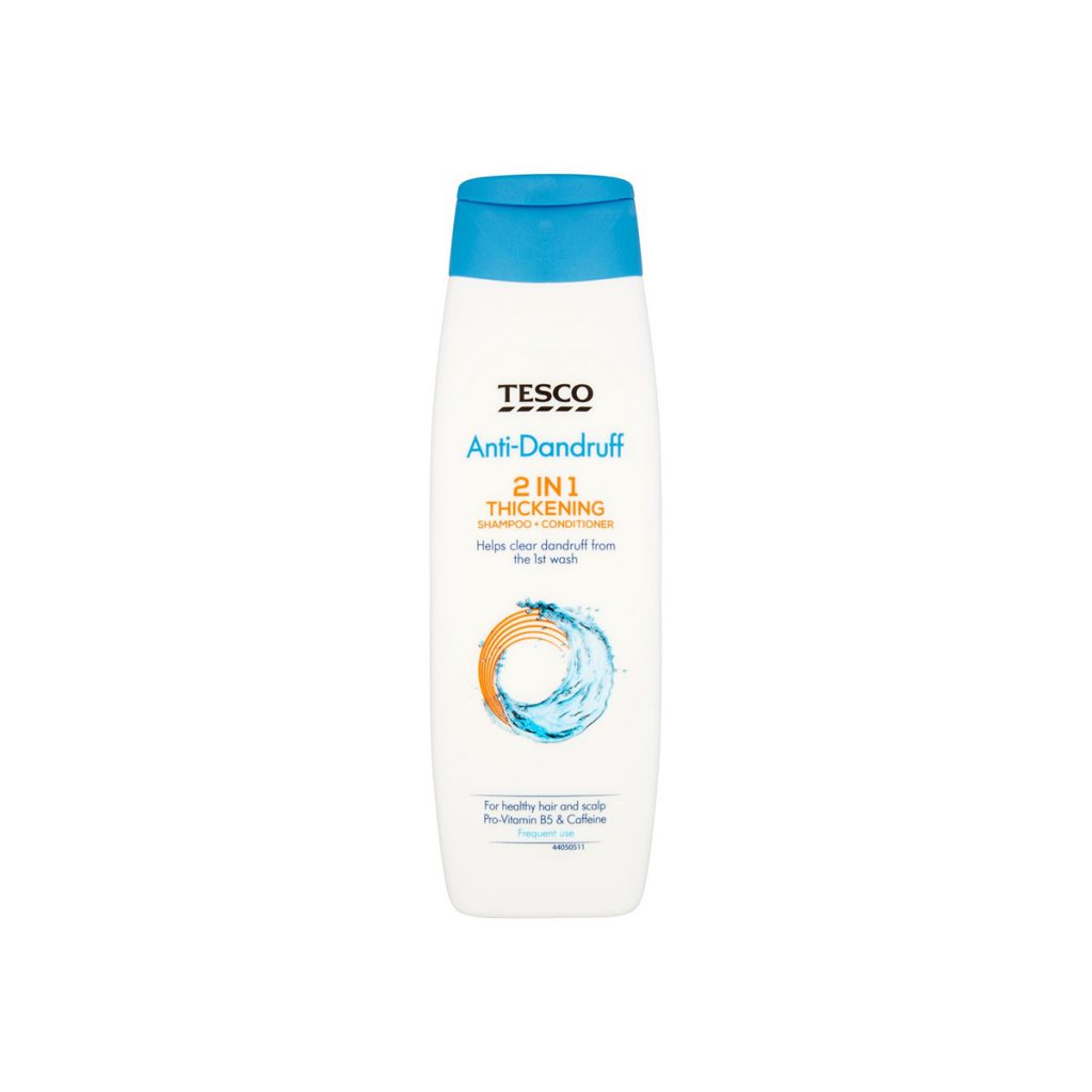 Tesco Anti-Dandruff 2 in 1 Thickening Shampoo+Conditioner 300 ml ...