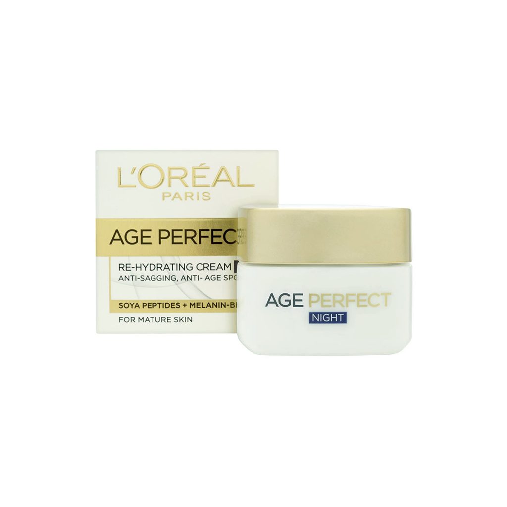 L’Oreal Paris Age Perfect Re-hydrating Night Cream 50ml – Beauty Mind ...