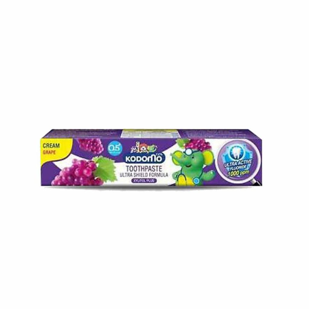 Kodomo Toothpaste Grape flavors 40g – Beauty Mind ll Beauty & Cosmetics ...