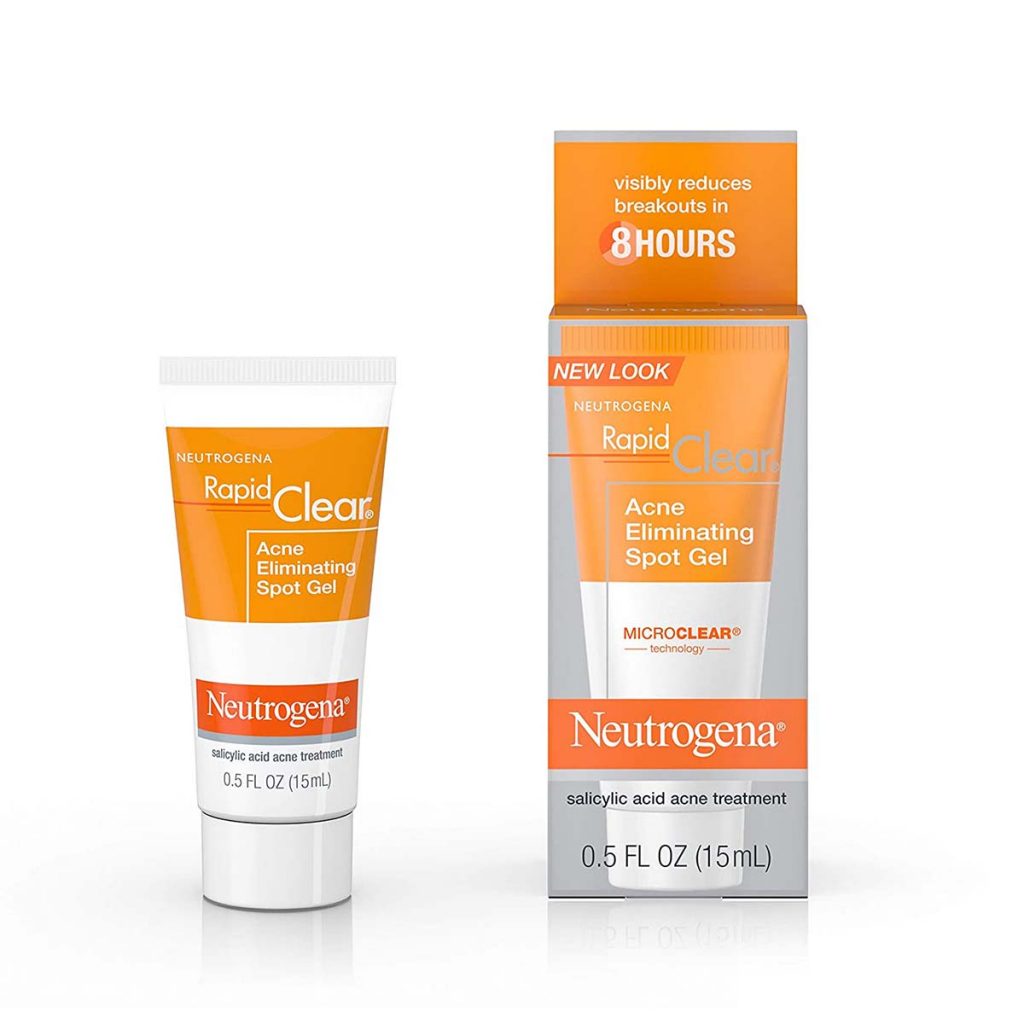 Neutrogena Rapid Clear Acne Eliminating Spot Treatment Gel 15ml ...