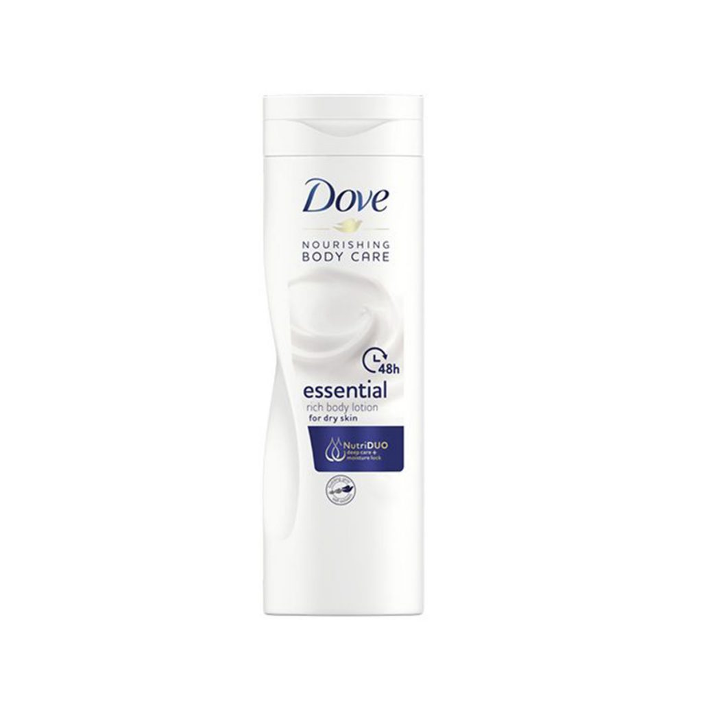 Dove Nourishing Body Care Essential Rich Body Lotion (Dry Skin) 400ml ...