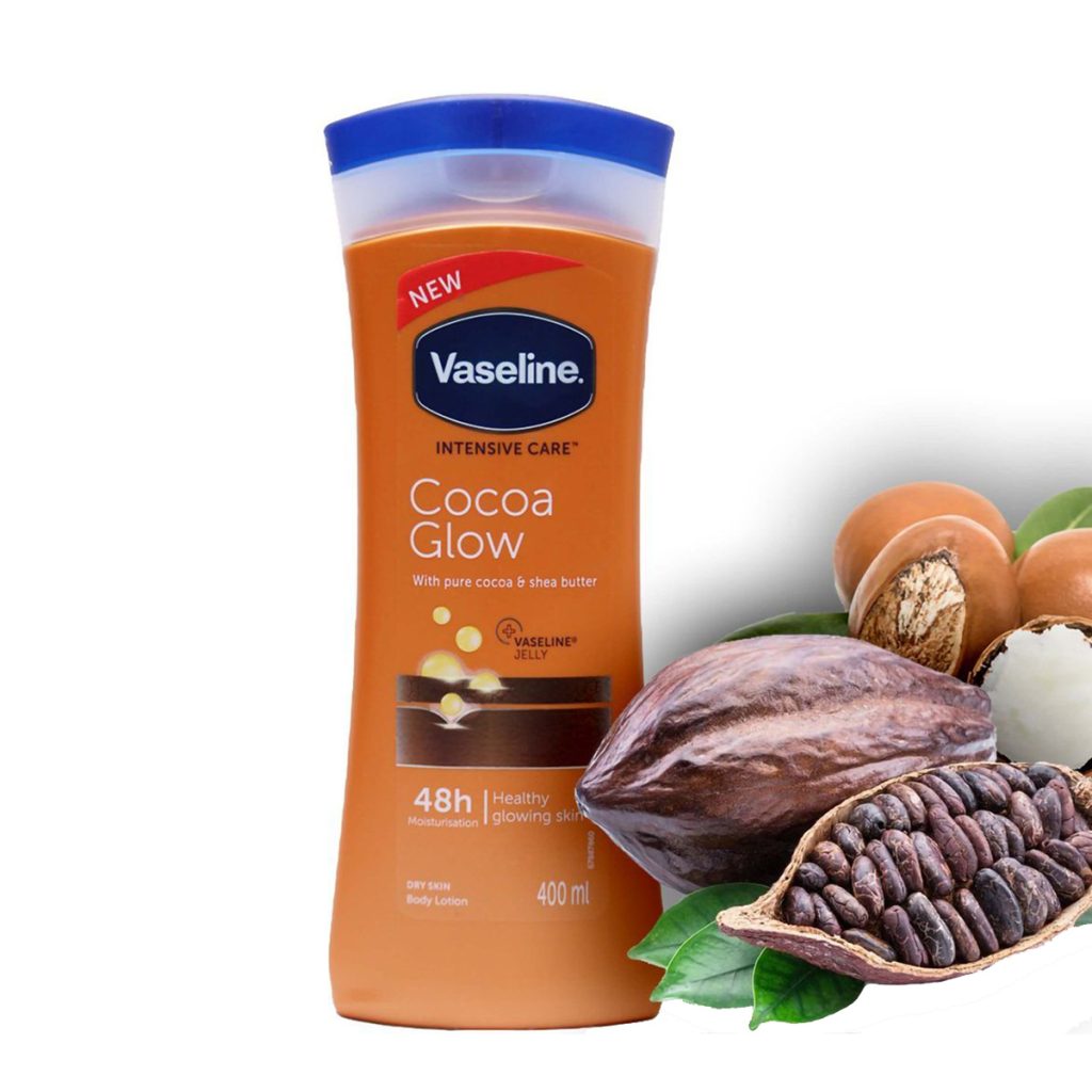 Vaseline Intensive Care Cocoa Glow Body Lotion 400ml – Beauty Mind ll ...