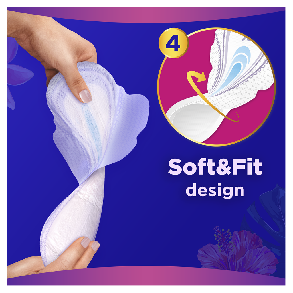 Always Platinum Day & Night Sanitary Pads with Wings (Size 3) 16 Pads ...