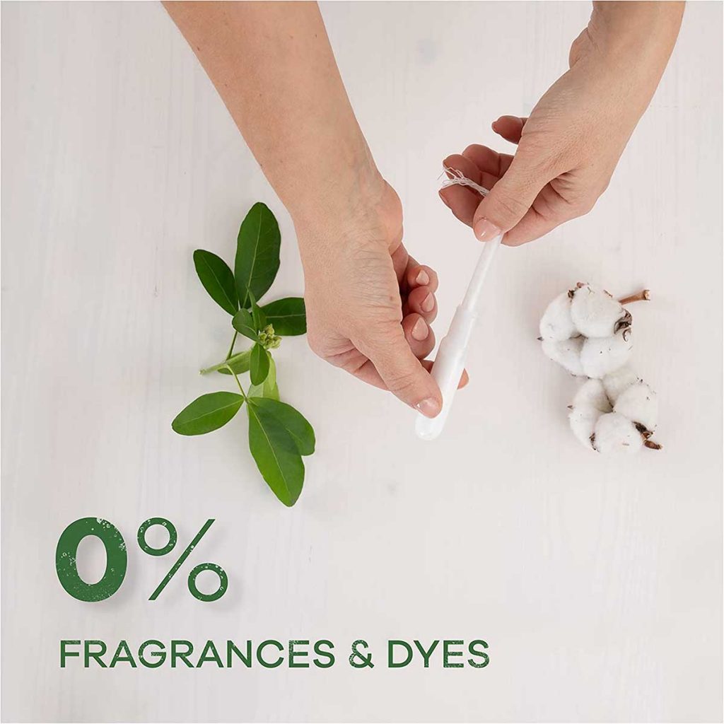 Tampax Organic Cotton Protection Super Applicator Tampons ( 16 Pcs ...