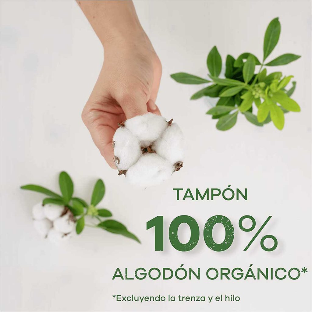 Tampax Organic Cotton Protection Super Applicator Tampons ( 16 Pcs ...