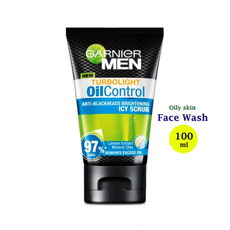 Garnier Men Turbo Bright Brightening Face Wash 100gm – Beauty Mind ll ...