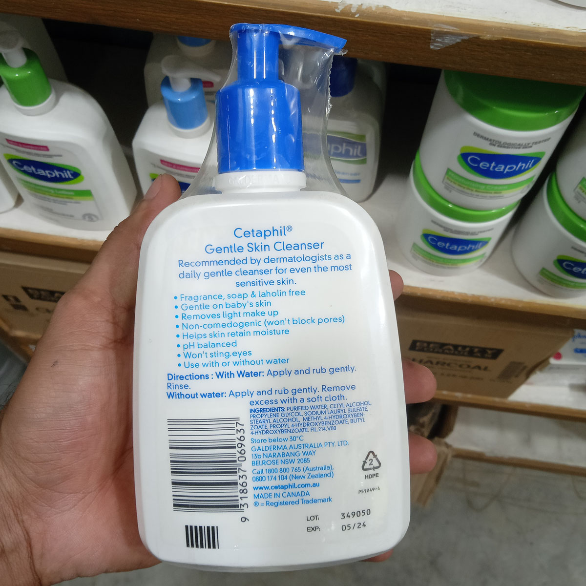 Cetaphil Gentle Skin Cleanser(Face & Body) 500ml – Beauty Mind ll ...