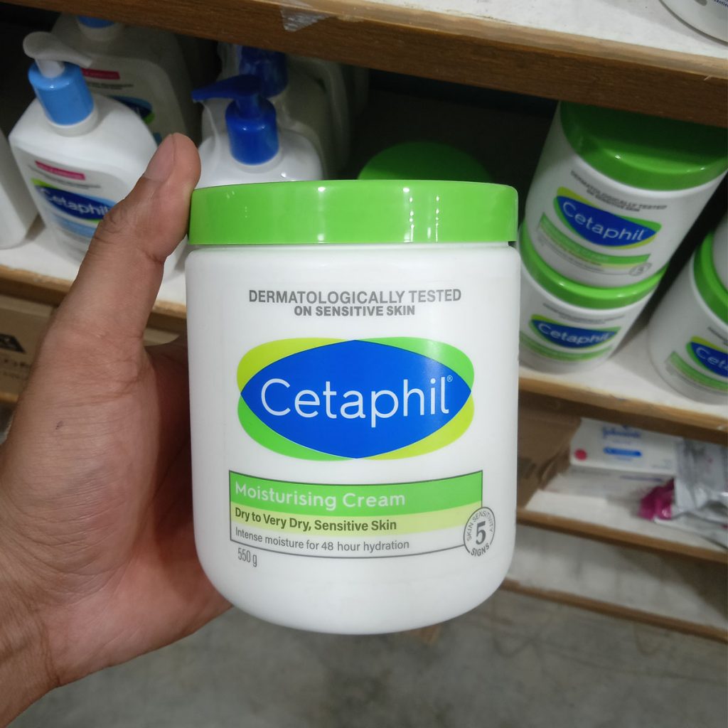 Cetaphil Moisturizing Cream For Very Dry to Dry , Sensitive Skin 550g ...
