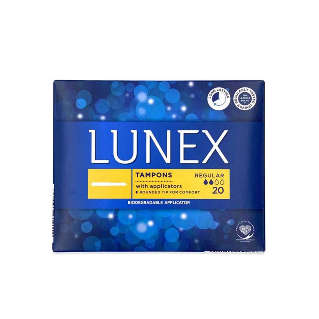 Lunex Regular Applicator Tampons (20 Pcs) – Beauty Mind ll Beauty ...