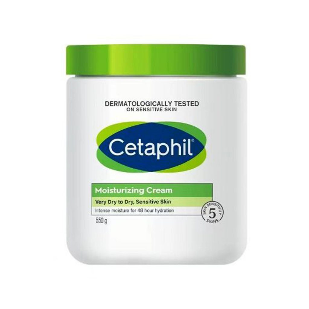 Cetaphil Moisturizing Cream For Very Dry to Dry , Sensitive Skin 550g ...