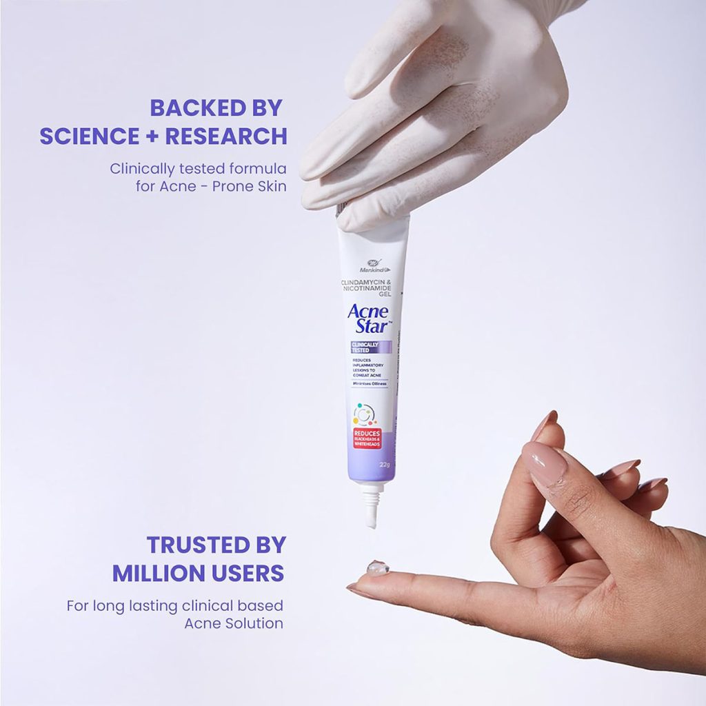 Mankind Acne Star Gel for Acne Free Skin 22g – Beauty Mind ll Beauty ...