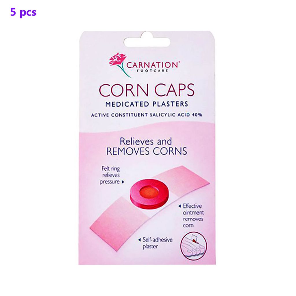 Carnation Corn Caps With Salicylic Acid 5pcs – Beauty Mind ll Beauty ...