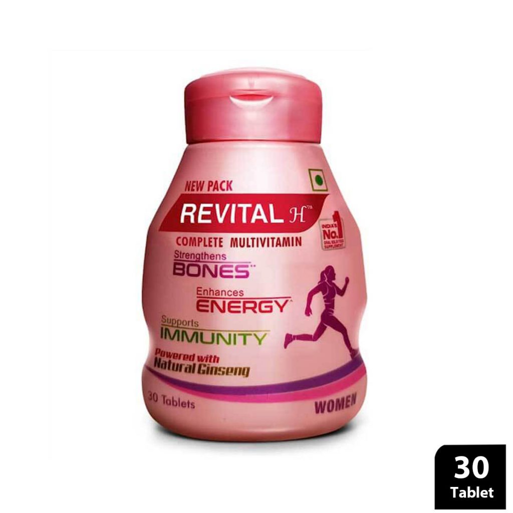 Revital Multivitamins with Calcium For Women – 30 Tablet – Beauty Mind ...