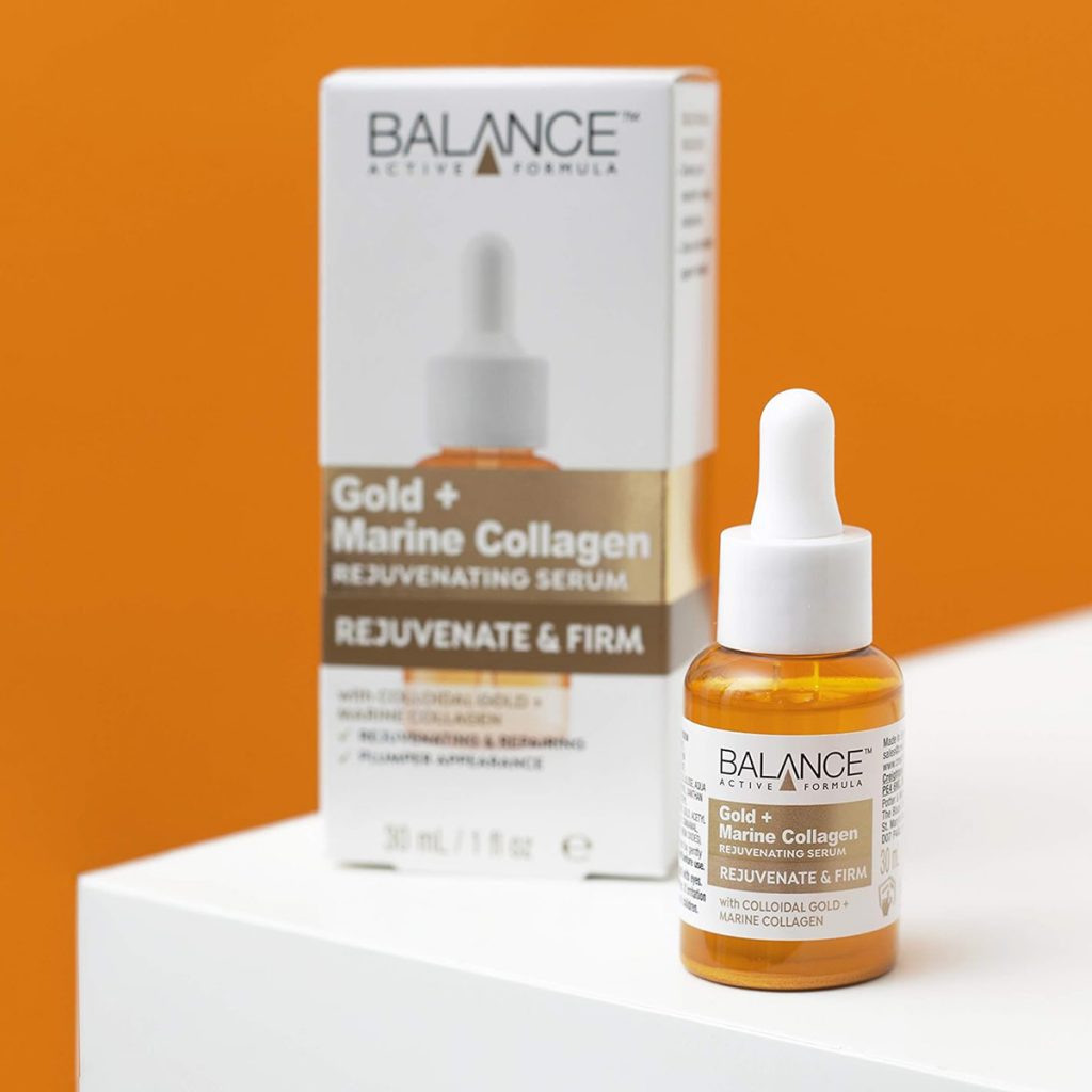 Balance Gold and Marine Collagen Rejuvenating Serum 30ml – Beauty Mind ...