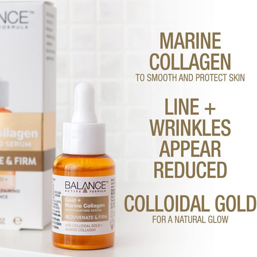 Balance Gold and Marine Collagen Rejuvenating Serum 30ml – Beauty Mind ...