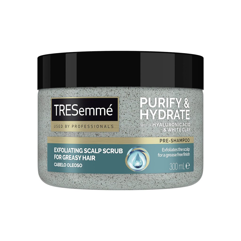 Tresemme Purify & Hydrate Exfoliating Scalp Scrub (Greasy Hair) 300ml ...