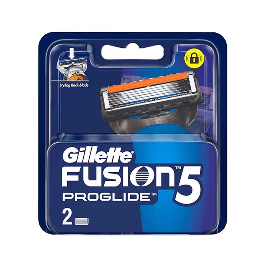 Gillette Fusion5 Proglide Razor Blades 2Pcs – Beauty Mind ll Beauty ...