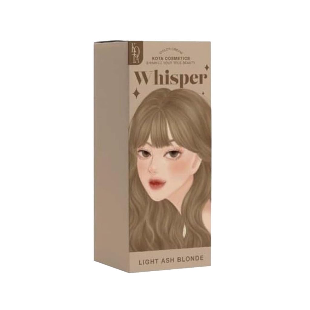 Kota Natural Whisper Permanent Hair Color Cream (Light Ash Blonde ...