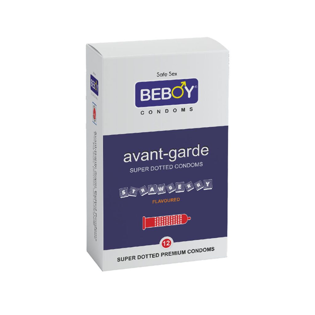 Beboy Avant-Grade Super Dotted Condom (Strawberry Flavour) – 12Pcs ...