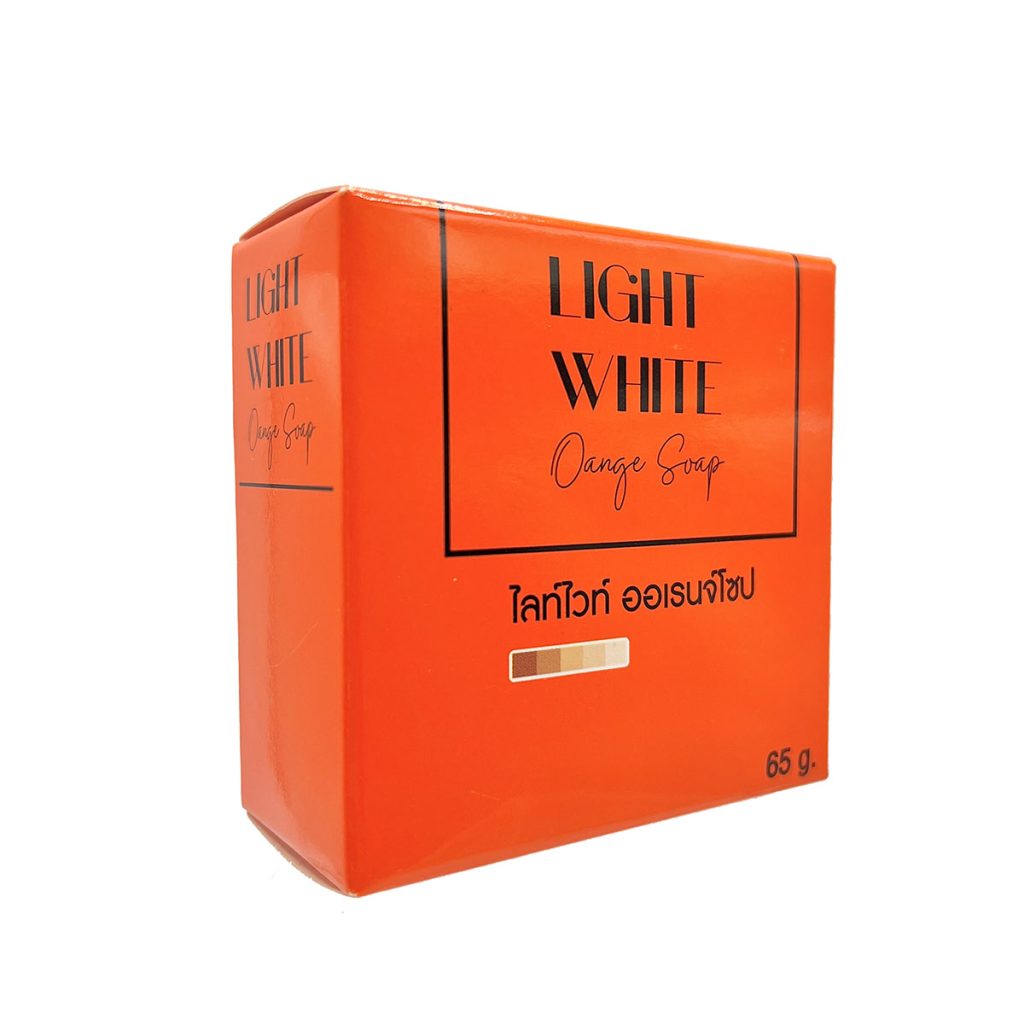 Light White Orange Whitening Soap 65g – Beauty Mind ll Beauty ...