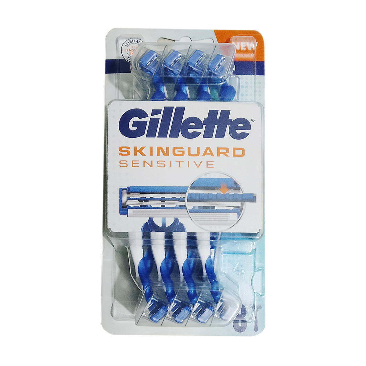 Gillette Skinguard Sensitive Disposable Shaving Razors – 8 Pcs Pack ...