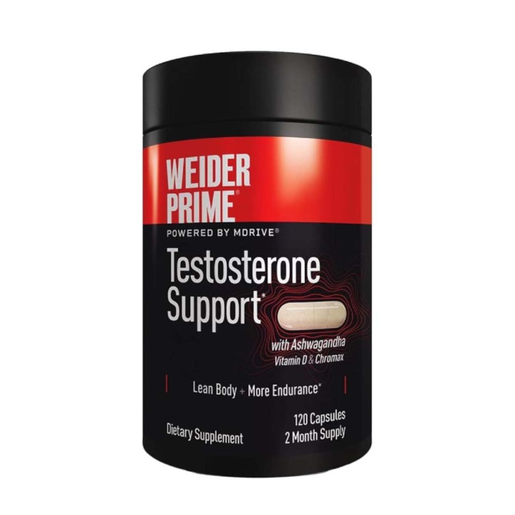 Weider Prime Testosterone Booster formen 120 Capsules – Beauty Mind ll ...
