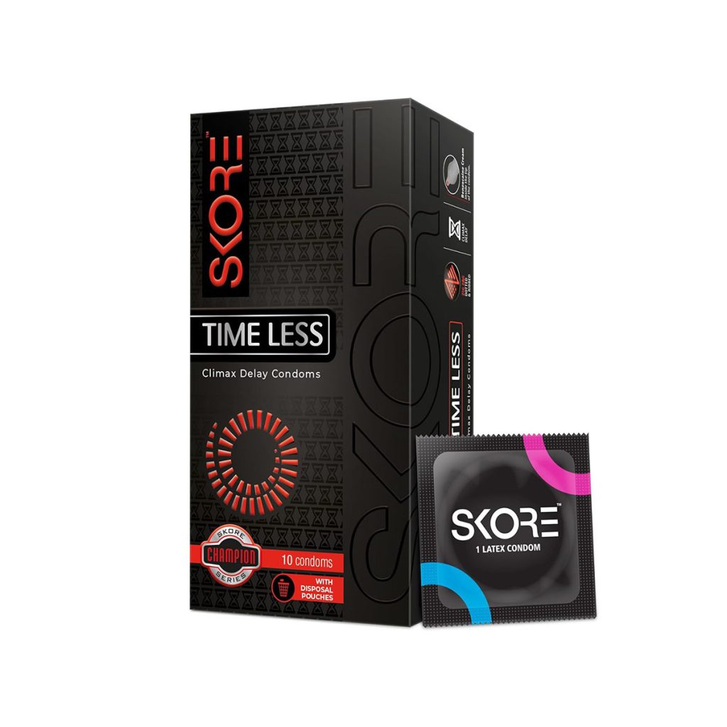 Skore Timeless Climax Delay Dotted & Ribbed Condom – 10pcs – Beauty ...