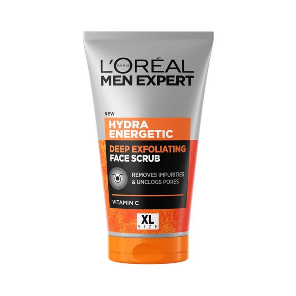 Loreal Men Expert Hydra Energetic Deep Exfoliating Face Scrub 150ml ...