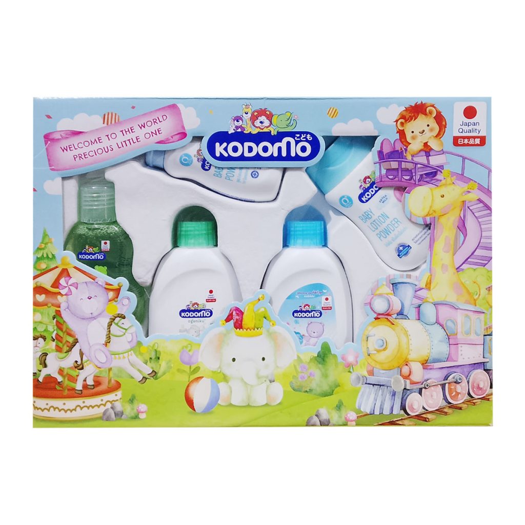Kodomo Happy Baby Gift Set for Newborn 5Pcs – Beauty Mind ll Beauty ...